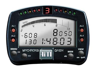 Miatacage.com. AIM - EVO IV Data Logger with DIsplay