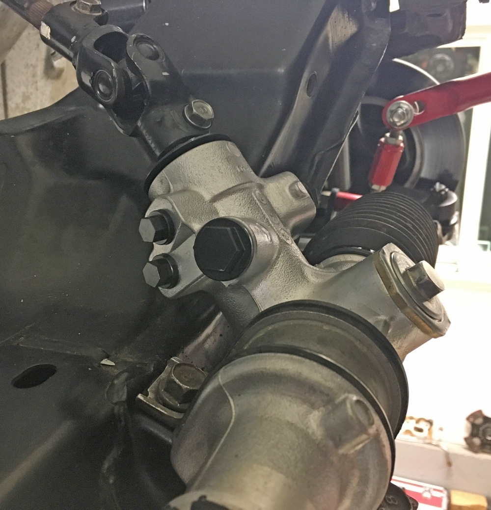 Miatacage.com. Steering Rack Plugs - Complete