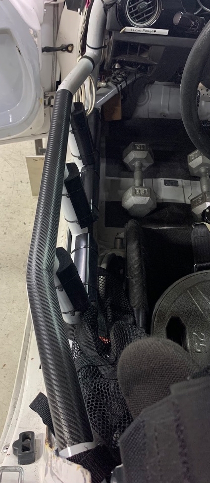 Miatacage.com. Carbon Look Vinyl Roll Bar Tape