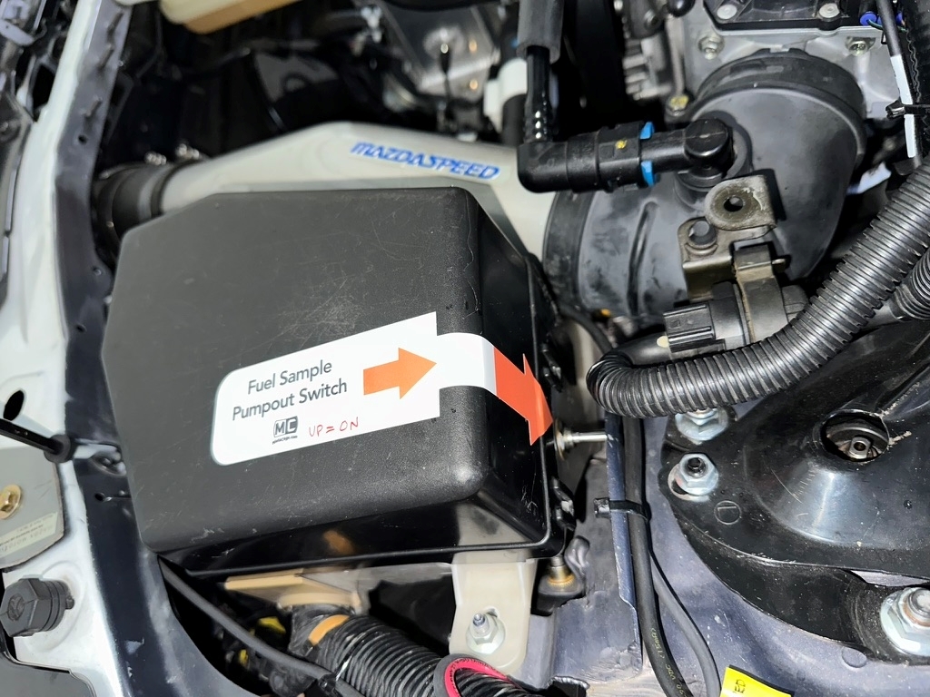 Miatacage.com. NC Fuel Pumpout Switch Kit