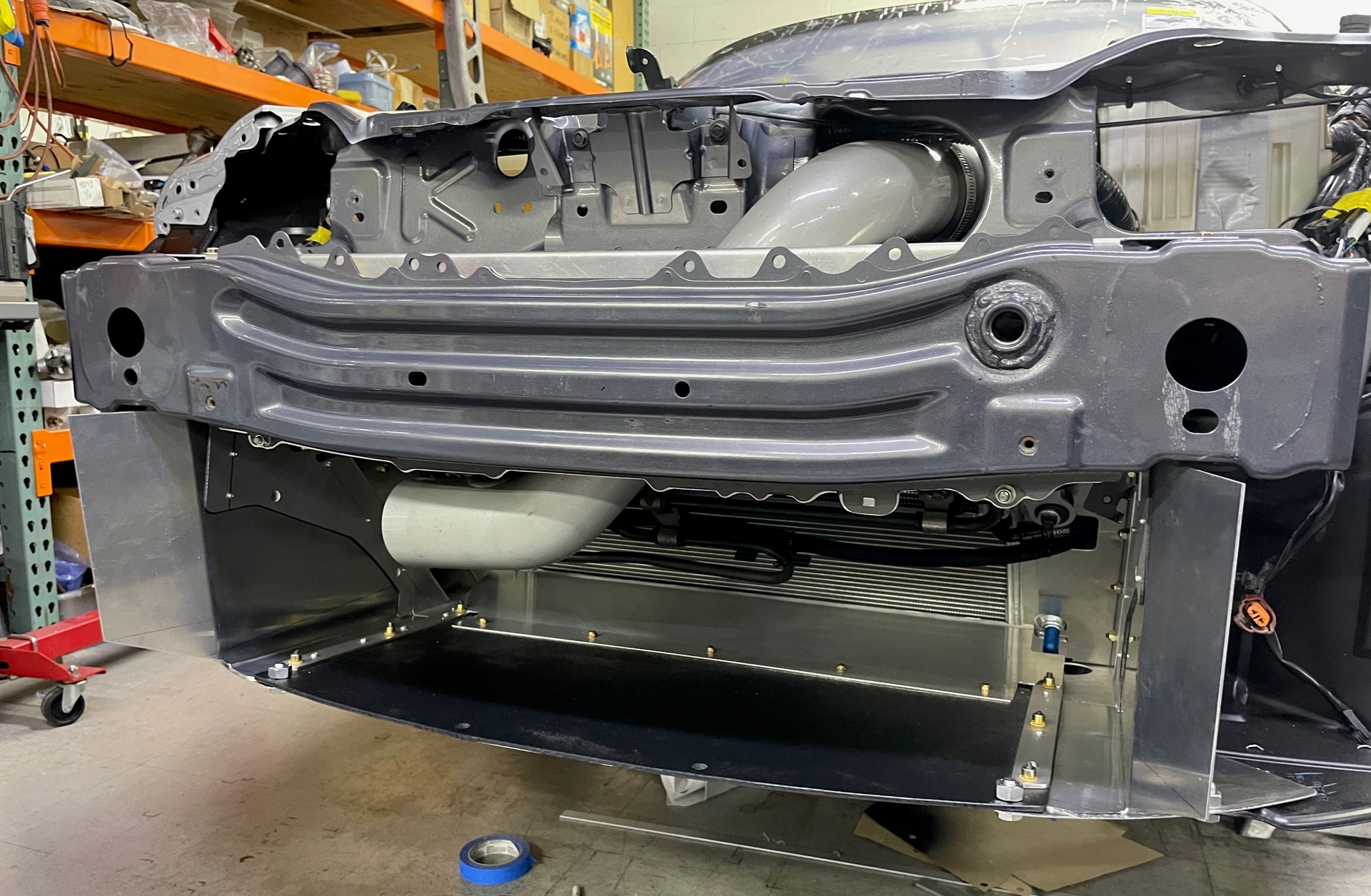 Miatacage.com. NC Radiator Air Guide Panel Kit