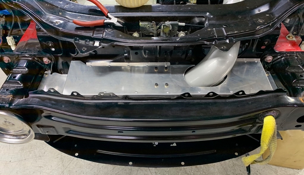 Miatacage.com. NC Radiator Air Guide Panel Kit