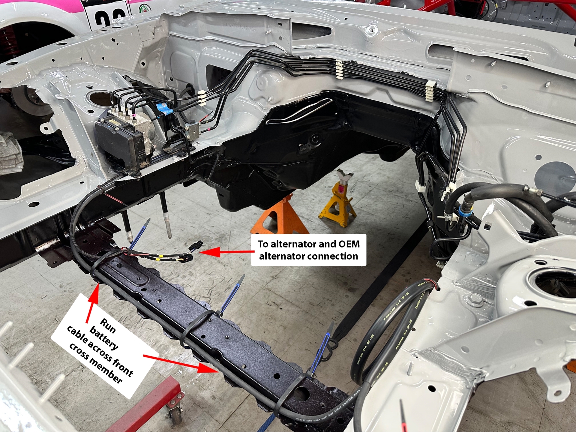 Miatacage.com. Battery Cable Relocation Kit - NC