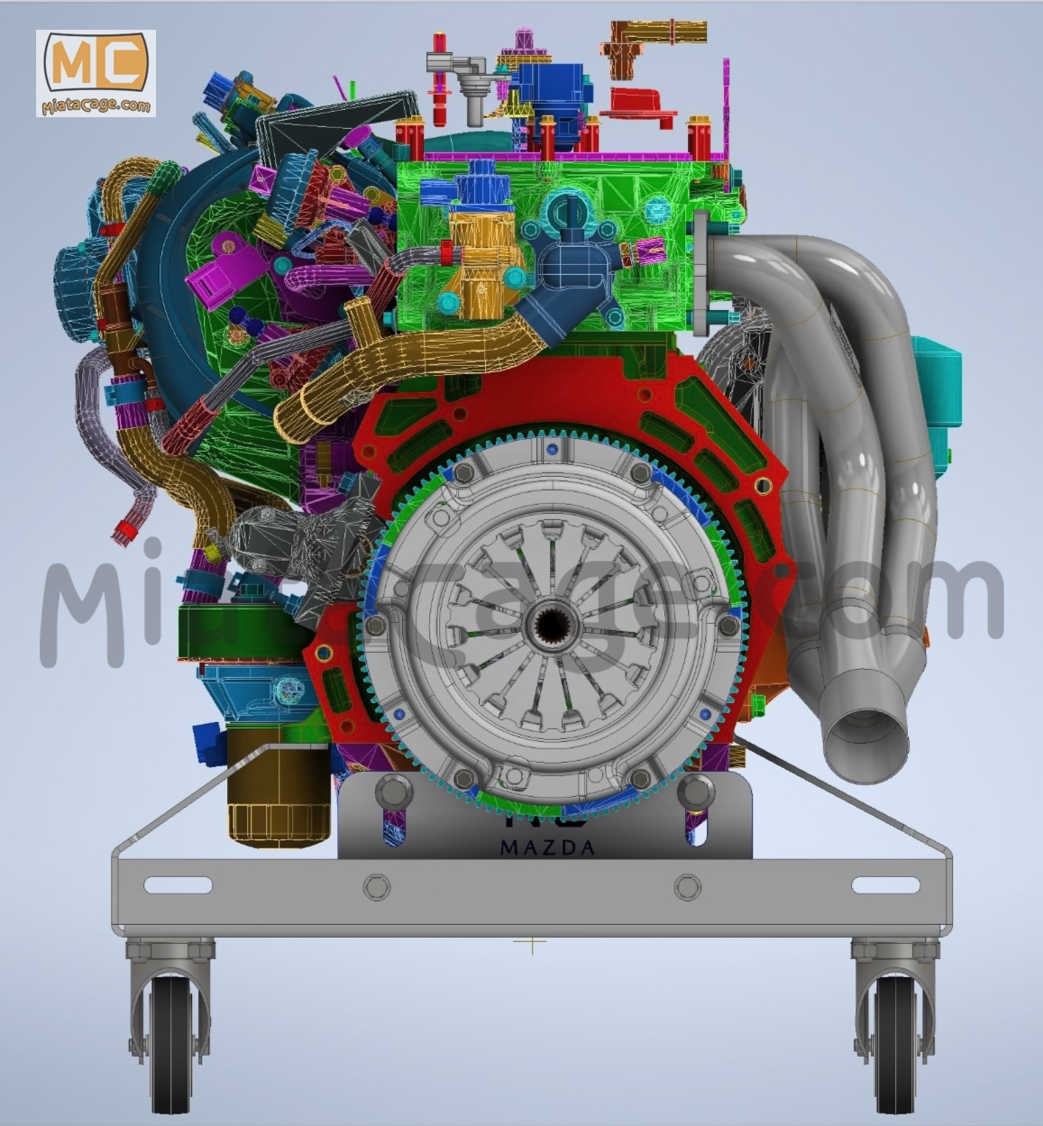 Miatacage.com. Engine Stand - NC