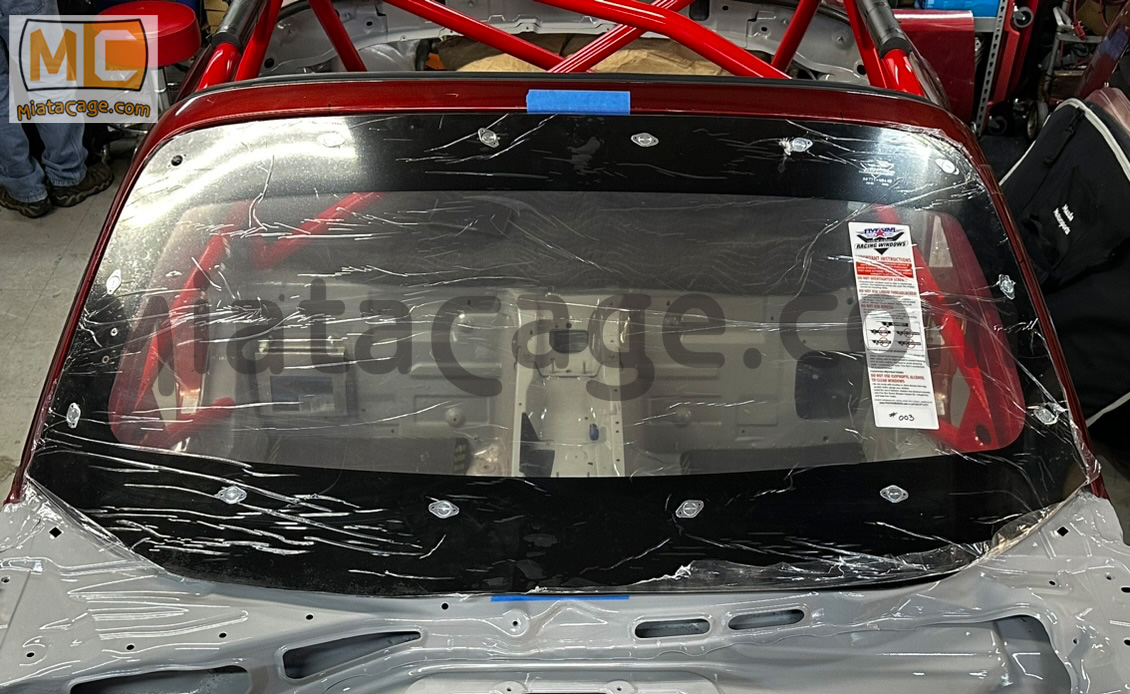 Miatacage.com. Lexan Windshield Mounting Kit - NC Miata